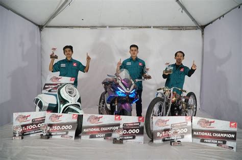 Menilik Inspiratifnya Karya Para Pemenang Honda Modif Contest 2023