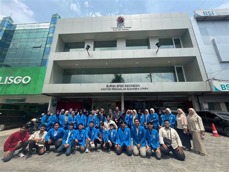 Mahasiswa MBS FAI UMSU Ikuti Sekolah Pasar Modal Syariah Di PT Bursa