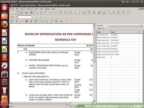 how to edit pdf files in linux using pdfedit 5 steps