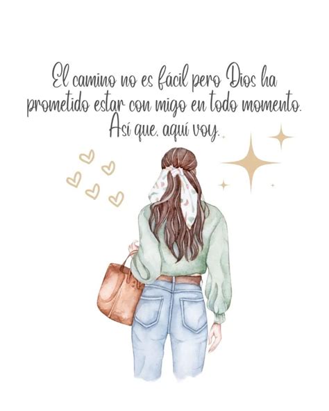 El camino no es fácil pero Dios prometió estar conmigo FRASES PW