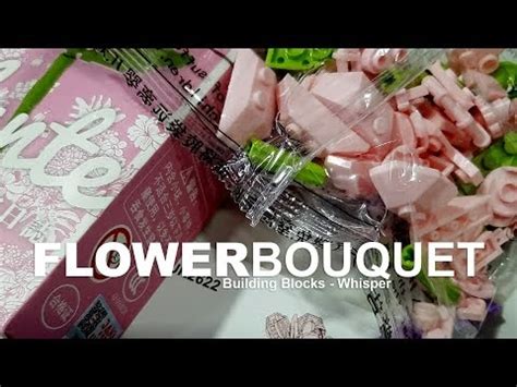 The Colours Of Life Unboxing Series Building Blocks Flower Bouquet