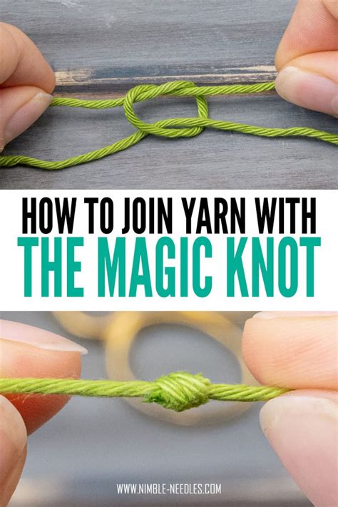 Magic Knot The Easiest Way To Join A New Ball Of Yarn In Knitting