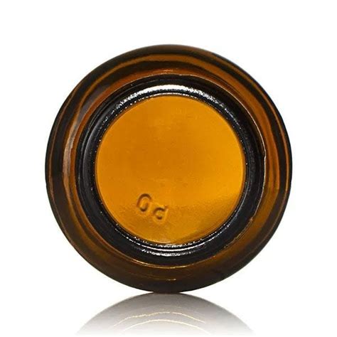 60cc Amber Wide Mouth Round Glass Bottle 33 400 Neck Finish