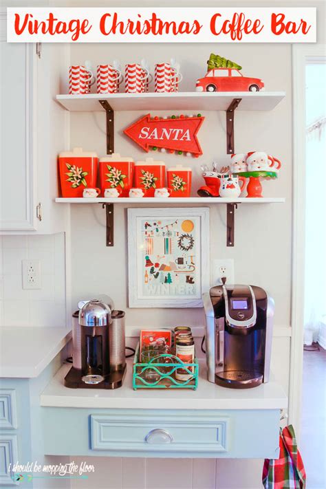 Christmas Coffee Hot Cocoa Bar Ideas