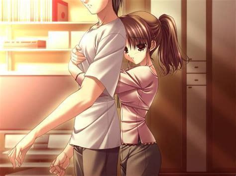 Parejas Anime Abrazados Imagui
