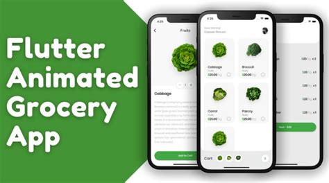 flutter animation grocery app ui free flutter source code