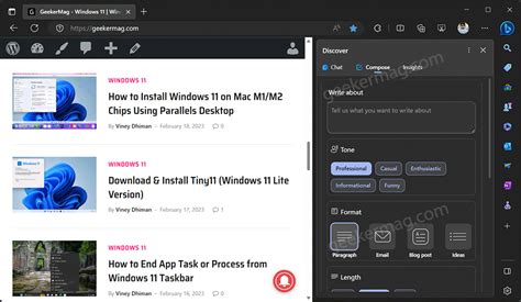Edge New Bing Sidebar Chatgpt Image To U