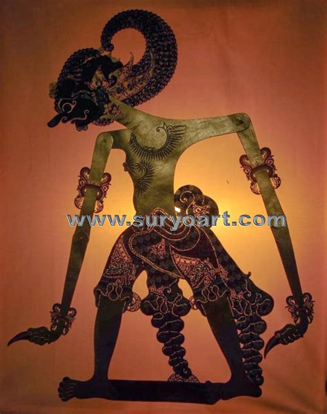 Kerajinan Wayang Kulit Souvenir Khas Jawa SURYO ART KOLEKSI WAYANG