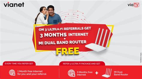 Vianet Brings Referral Campaign With Free Internet For 3 Months