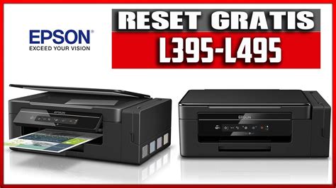 RESET Almohadilla De TINTA Impresora EPSON L395 Y 495 Proceso