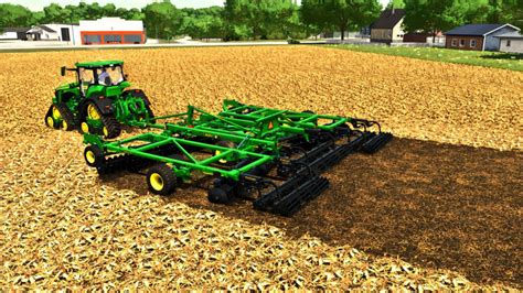 John Deere Tillage Disk 2660VT 33ft FS22 KingMods