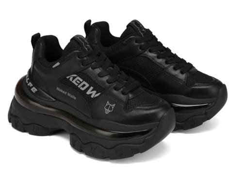Giày Naked Wolfe Wind Black Authentic Shoes