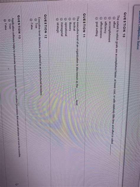 solved queston completion status question 10 the extent to