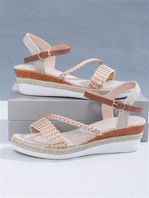 Sandálias Plataforma Femininas Novas de Verão Estilo Bohemian Fashion