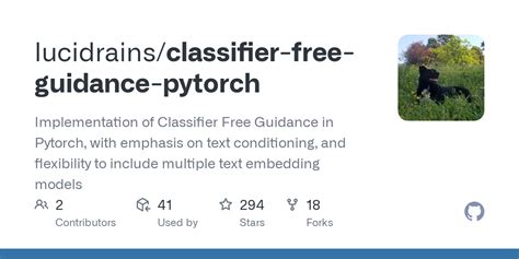Classifier Free Guidance Pytorch Classifier Free Guidance Pytorch Bge