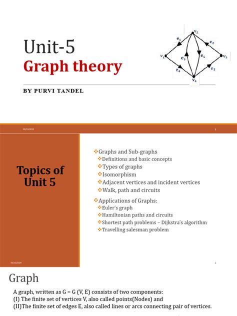 unit 5 graph theory part 1 pdf vertex graph theory discrete mathematics