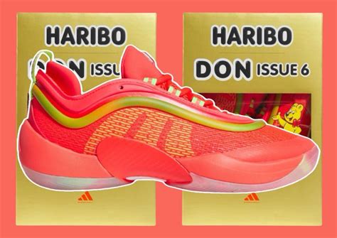 Haribo Gummy Bears X Adidas DON Issue 6 Red JH7917