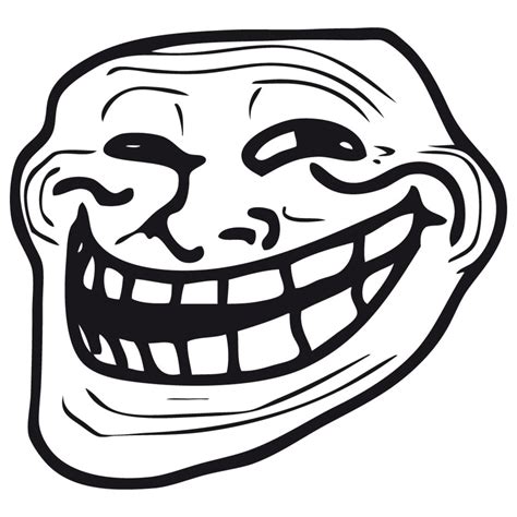 Trollface Blank Template Imgflip