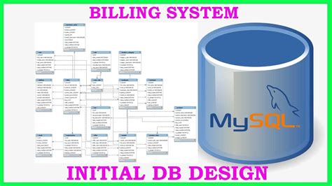 Billing System Using Spring Boot Initial Database Design Youtube