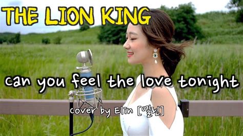 The Lion King Can You Feel The Love Tonight Cover By Elin
