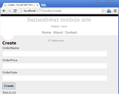 use jquery mobile mvc to build mobile based application in asp mvc tutlane