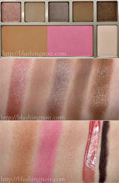 Urban Decay Naked On The Run Palette Swatches Blushing Noir