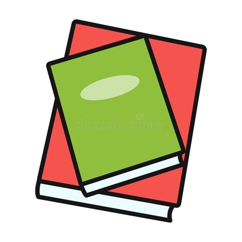 Icono Del Vector De Pila De Libros Icono De Vector De Color Aislado En