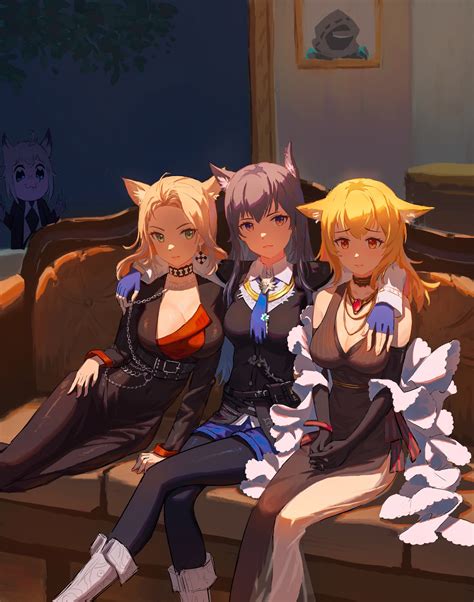 Doctor Texas Lappland Sora Lappland And 3 More Arknights And 1