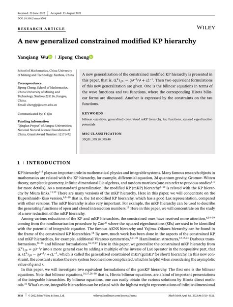 a new generalized constrained modified kp hierarchy