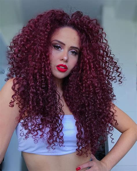 Cabelo Cacheado Ruivo Pele Morena Vibrante Na Medida Certa Mas N O Tem