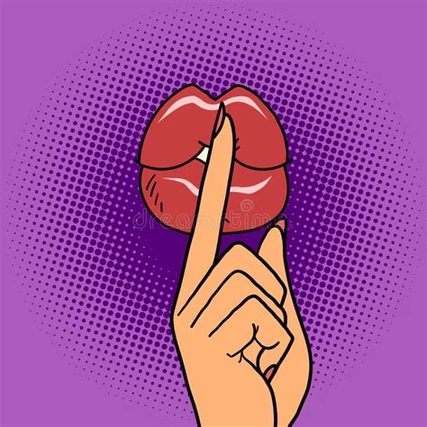Hush Stock Illustrations Hush Stock Illustrations Vectors