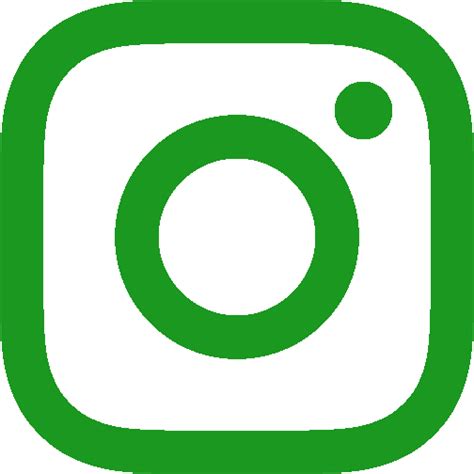 Logotipo Verde Instagram PNG Transparente StickPNG