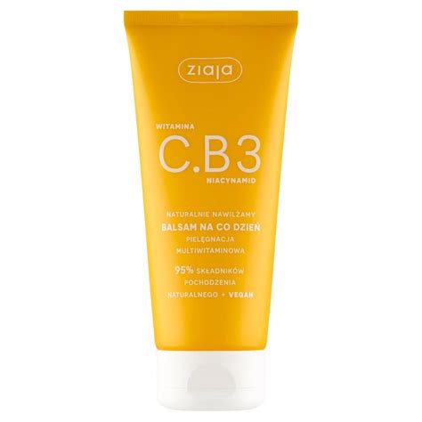 Ziaja Witamina C B3 niacynamid balsam do ciała 200 ml cena Apteka