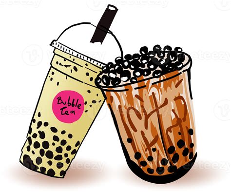 Bubble Milk Tea Pearl Milk Tea Png 15724007 PNG