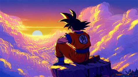 Kid Goku The Flying Nimbus Dragon Ball Z Live Wallpaper MoeWalls
