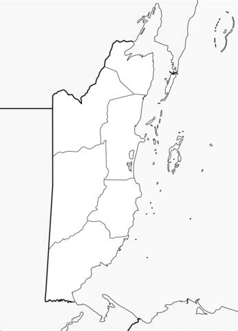 Belize Printable Map Coloring Page Coloring Pages