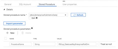 passing parameter to a stored procedure activity in azure data factory helical it solutions