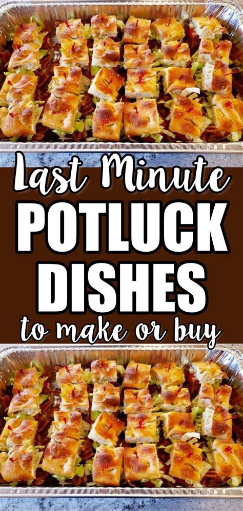 Potluck Ideas Cheap Quick Potluck Dishes And Food Ideas To Buy Or Make