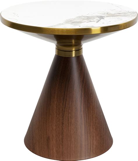 Tavolino d appoggio Cono Ceramica Ø50cm KARE