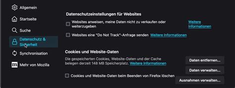 Firefox Cookies Cache Beim Beenden L Schen So Gehts Blogseite