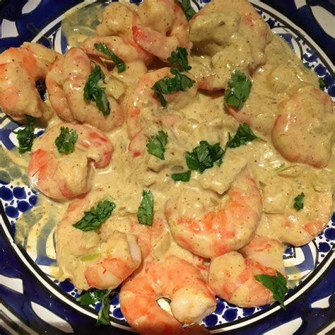 Curry De Crevettes Au Lait De Coco Crevettes Curry Recette Crevette
