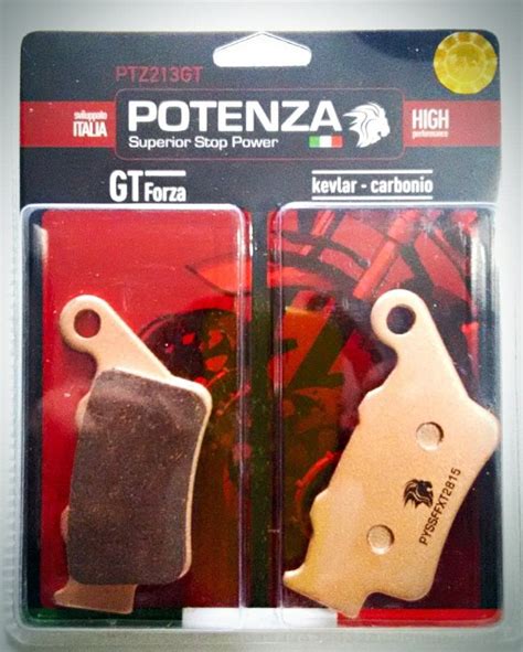 Pastilha Freio Potenza Ptz213gt Bmw G650gs Sertão Traseira