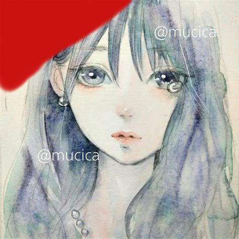 特価HOT 専用 手描きイラスト 和装 涙 水彩画 限定品特価