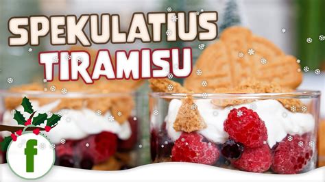 Spekulatius Tiramisu Mit Quark Und Beeren Dessert Im Glas YouTube