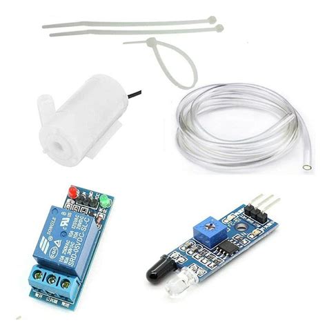 Automatic Hand Sanitizer Machine Ir Sensor Water Pump Relay Module