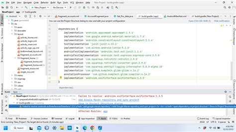 Java Failed To Resolve Androidx Exifinterface Exifinterface 1 3 5