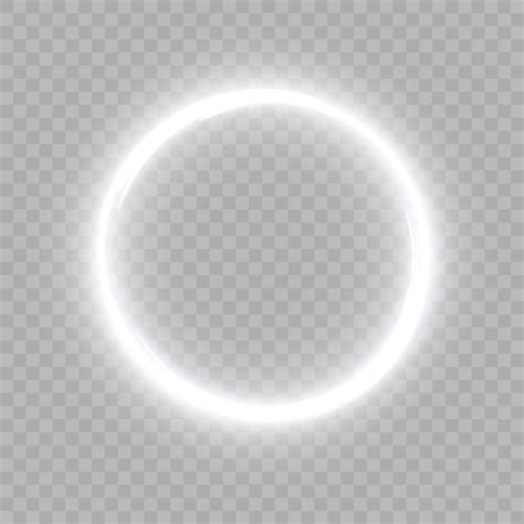 Efecto de remolino de luz de neón de círculo de luz abstracto líneas