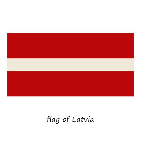 Premium Vector Flag Of Latvia