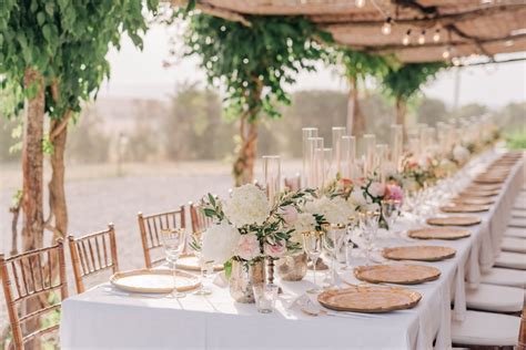 Les critères pour choisir la position des tables de mariage