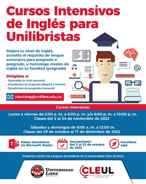 Cursos Intensivos de Inglés para Unilibristas Noviembre